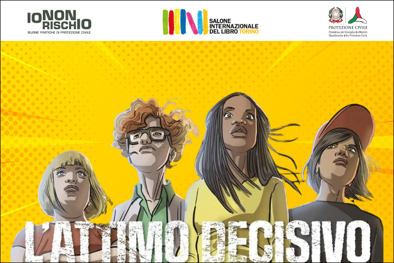 The comic strip "L'attimo decisivo" at the Turin International Book ...